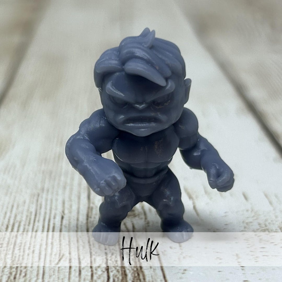 Hulk Miniature: Marvel, D&D 5e, Pathfinder, 32mm Scale, Primed/unprimed ...