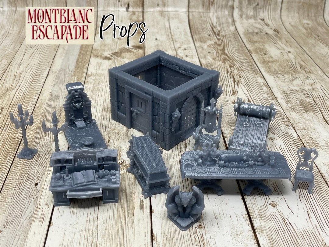 Vampire Props | Feast Table | Sarcophagus | Throne | Jail | Torture ...
