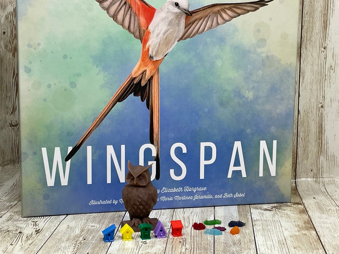 Wingspan Upgrades | 1st Player Token | Birdhouse Action Tokens | Food ...