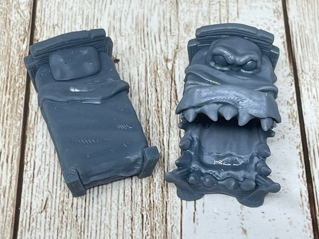 Bed Mimic Tabletop Miniature Trap Monsters D&d Dungeons and Dragons ...