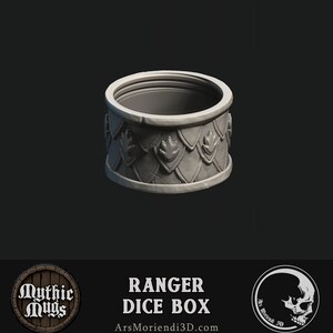 Ranger Themed Dice Box | Trinket Box | USA Made | Handmade RPG Dice Box ...