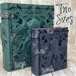 Necromancer Dice Box Book | Tomb | Skull | Card Box | Deckbox | Trinket ...