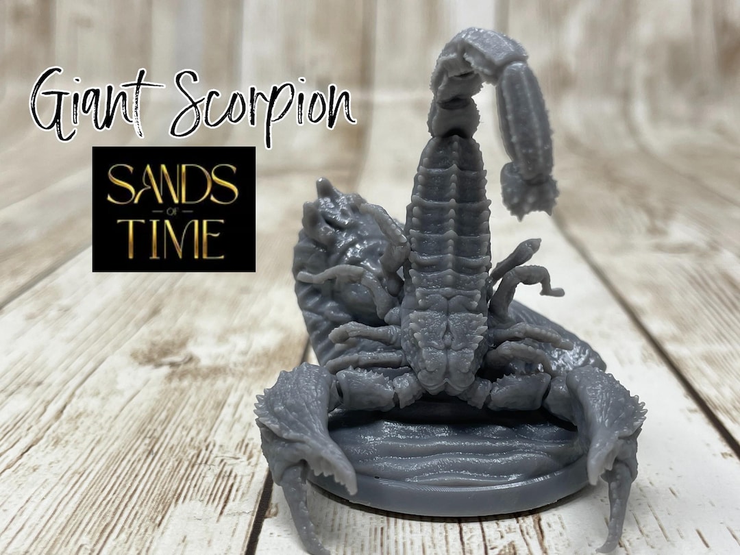 Giant Scorpion | Monster | Male/female | Tabletop Miniatures | Sands of ...