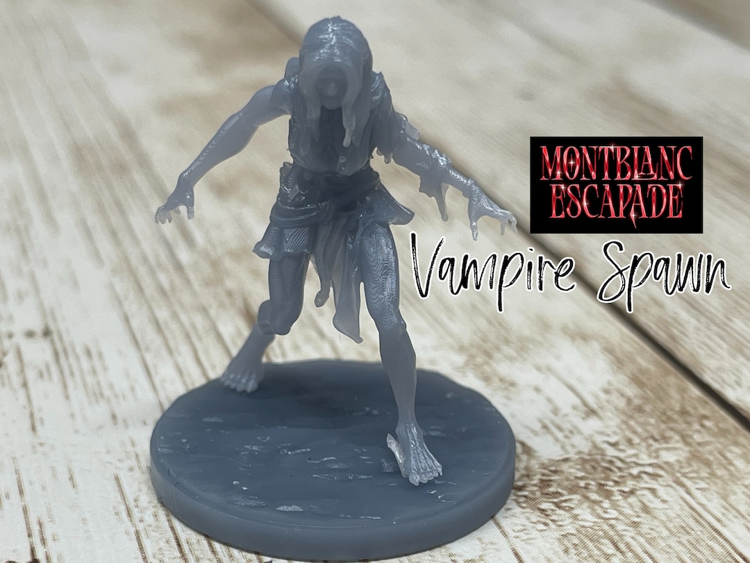 Vampire Spawn Montblanc Escapade Tabletop Miniatures D&D 5e Dungeons ...