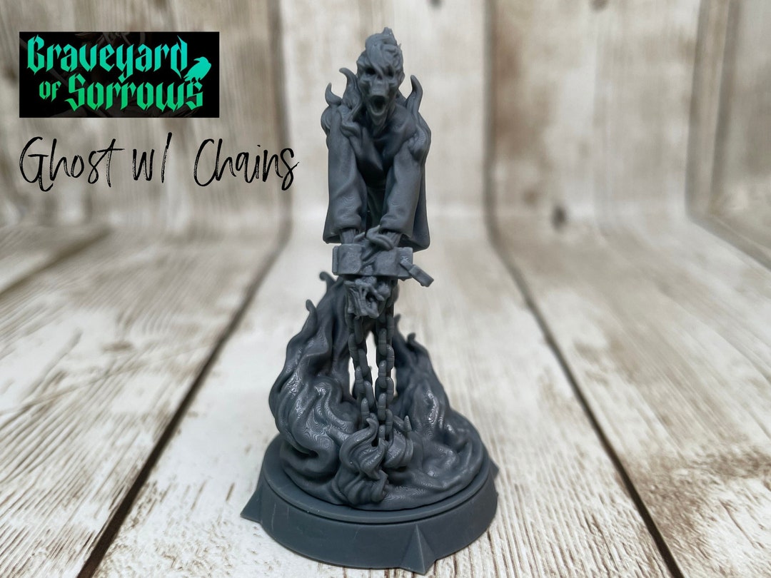 Ghost With Chains | Monster | Male/female | the Graveyard of Sorrows ...