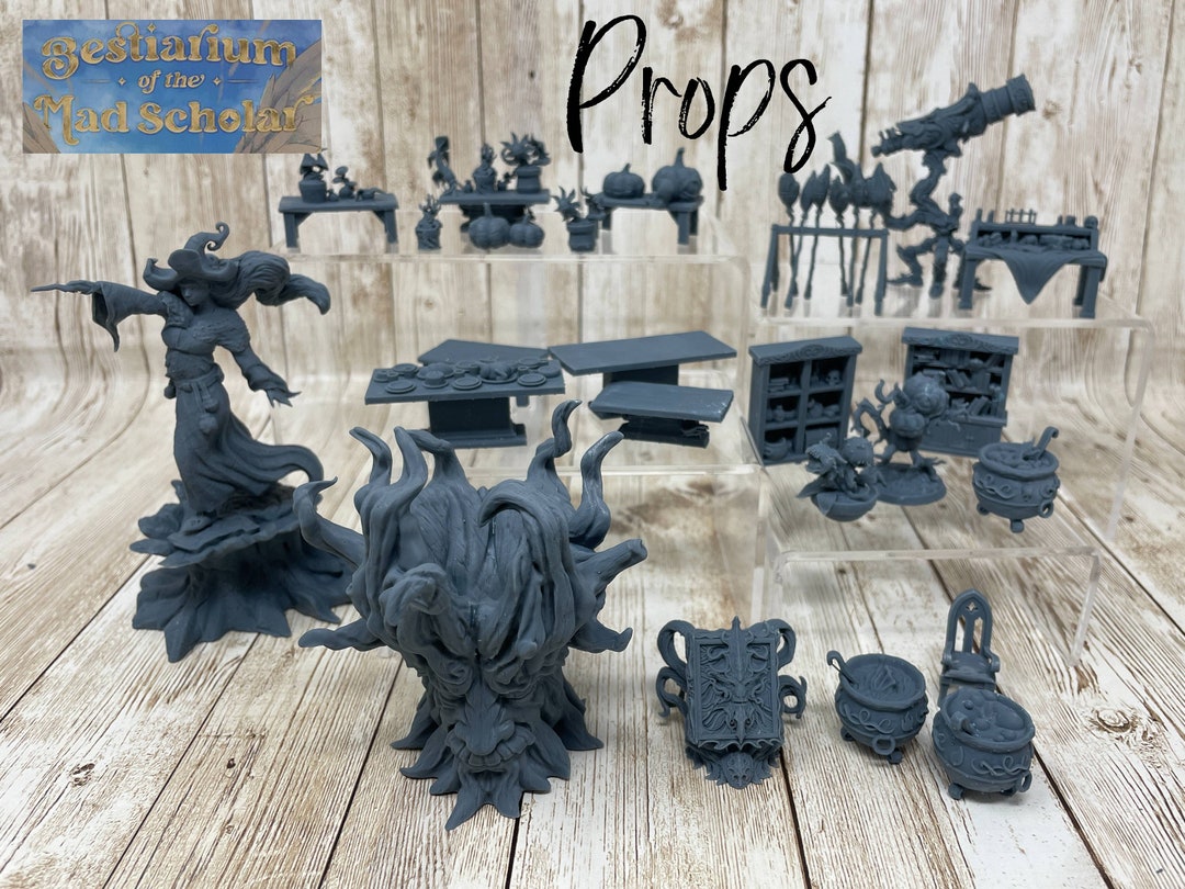 Props | Plants | Tables | Telescope | Magic Book | Talking Tree ...