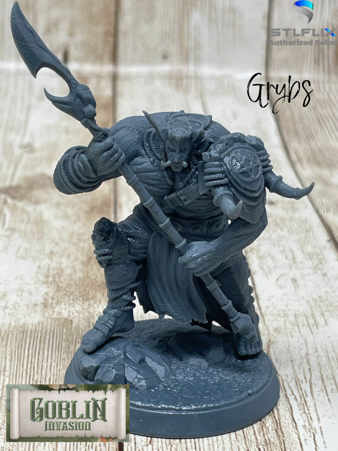 Grybs Tabletop Miniatures Goblin Invasion Heroes D&d Dungeons and ...