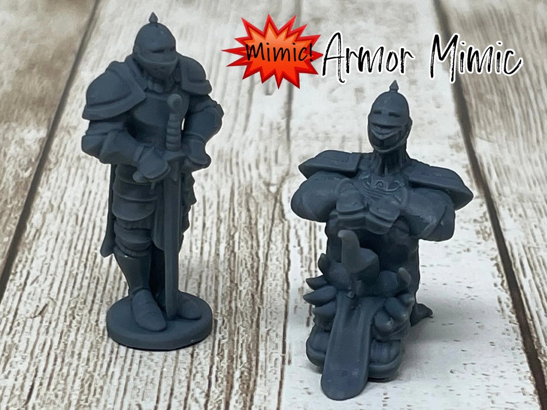 Suit of Armor Mimic | Trap | Monster | Tabletop Miniature | D&D ...