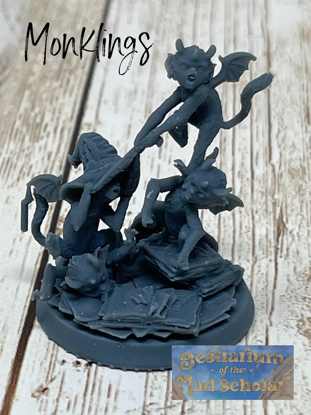 Monklings | Flying Monkeys | Demons | Familiar | Tabletop Miniatures ...