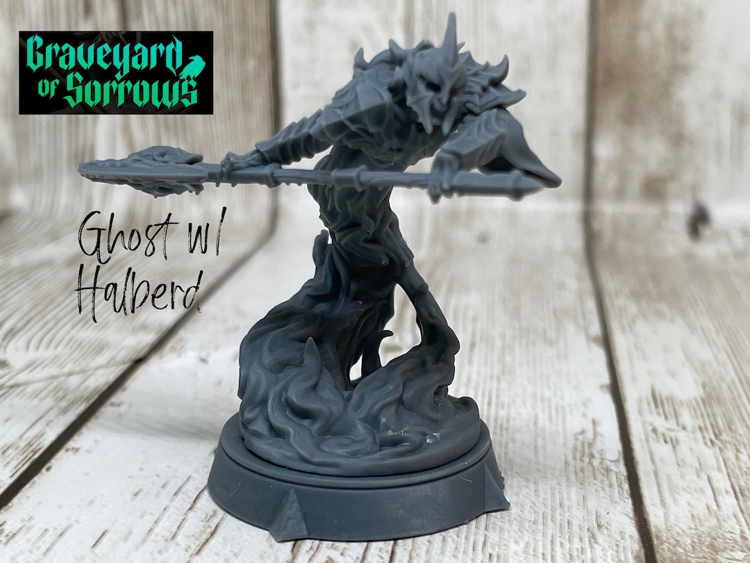 Ghost With Halberd | Monster | Male/female | the Graveyard of Sorrows ...