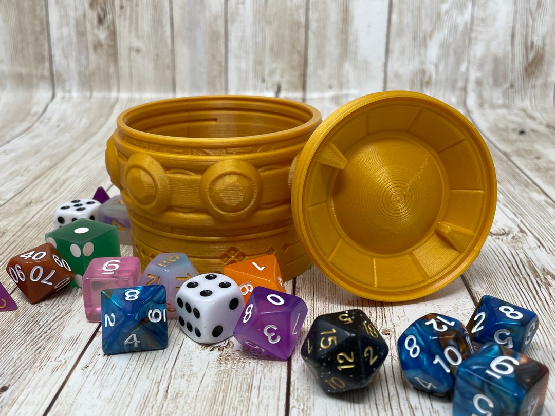 Artificer Themed Dice Box Trinket Box USA Made Handmade RPG Dice Box ...
