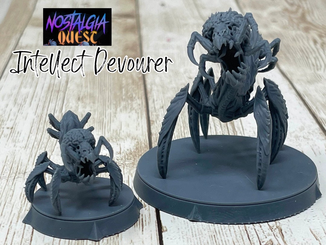 Intellect Devourer Miniature: D&D, Pathfinder, 5e - Primed or Unprimed - Etsy