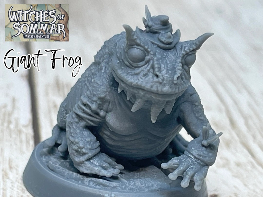 Frog | Garten - Giant Frog | Monster | Witches of Sommar | Tabletop ...