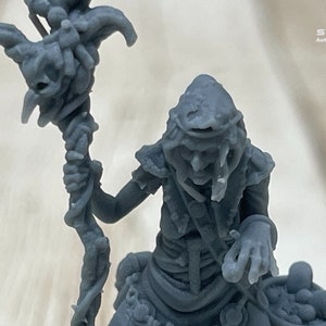 Prop Baba Yaga House Miniature: D&D 5e, Pathfinder, 32mm Scale, Primed ...