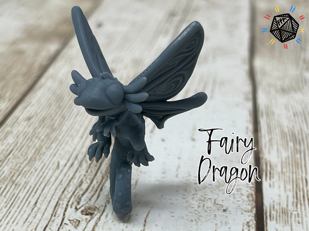 Fairy Dragon | Axolotl Fairy | Pixie | Male/female | Whimsical Fey ...