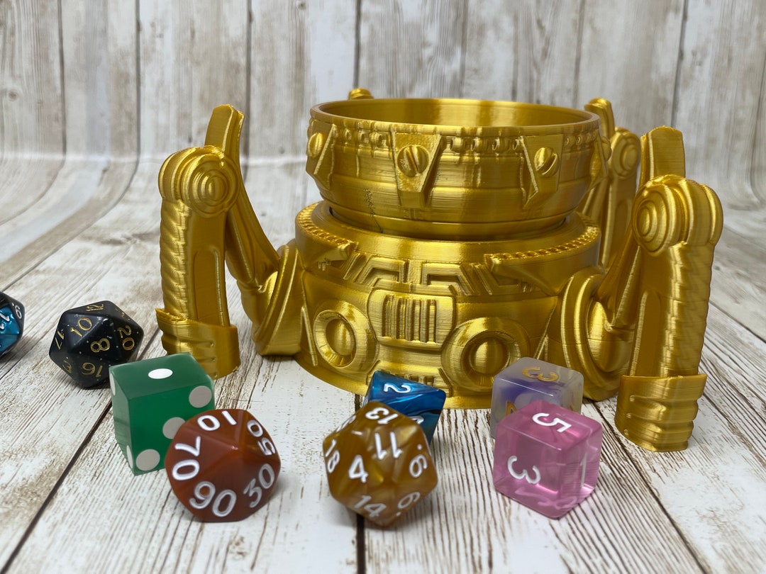 Artificer Automaton Themed Dice Box Trinket Box USA Made Handmade RPG ...