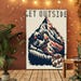 Get Outside Mountain Wall Art, Adventure Digital Print, Explore Stay ...