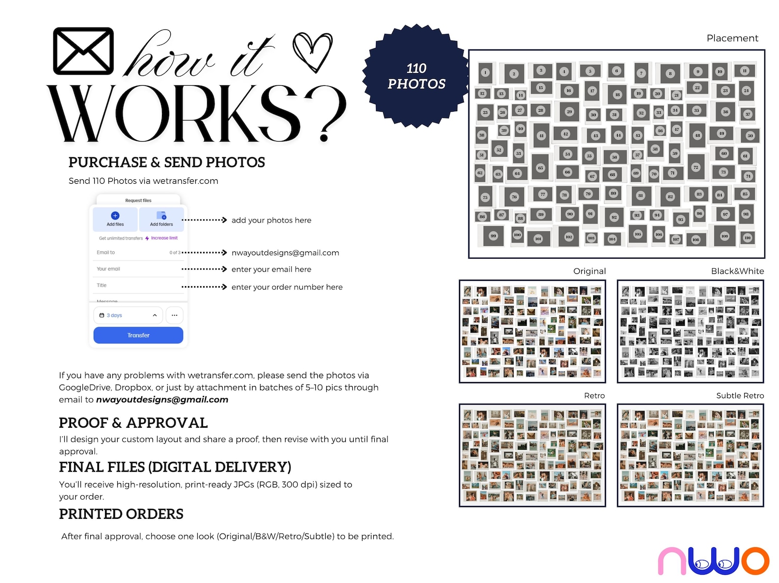 Custom Polaroid Collage Wall Art, Anniversary Photo Collage Print ...