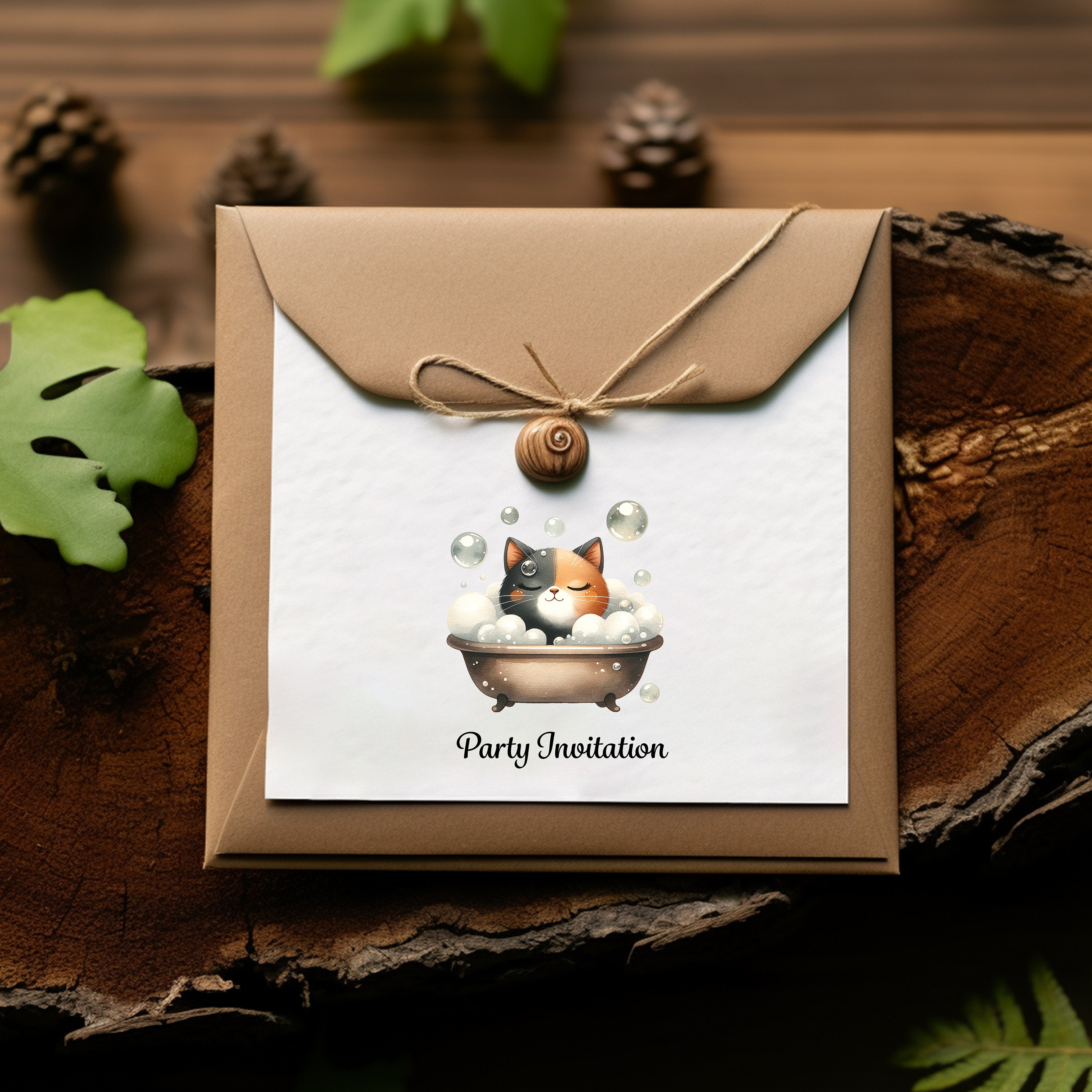 Funny Watercolor Cat Clipart Bundle Cute Cats PNG, Digital Download for ...