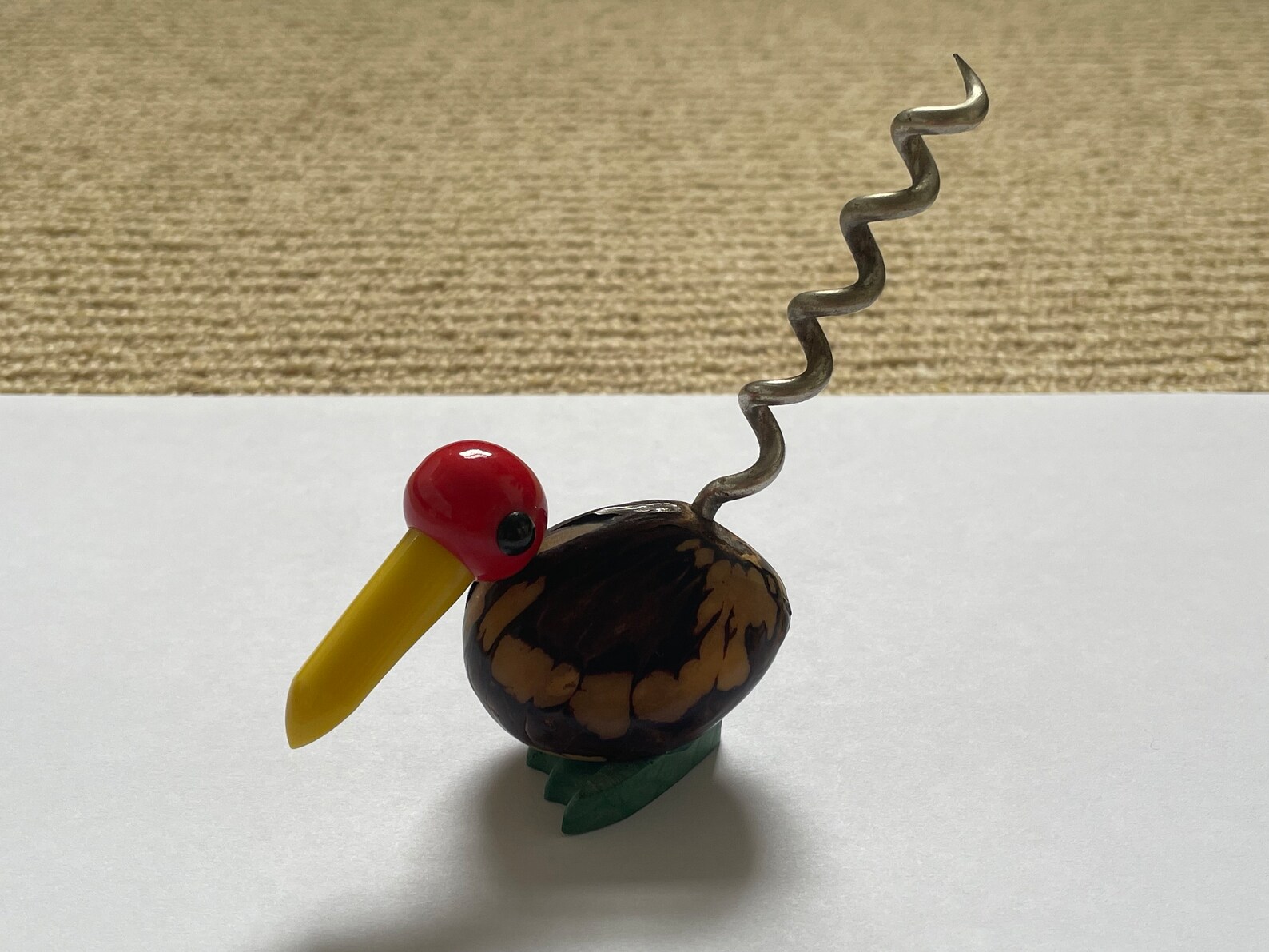 Art Deco Bird Corkscrew Bottle Opener - Etsy UK