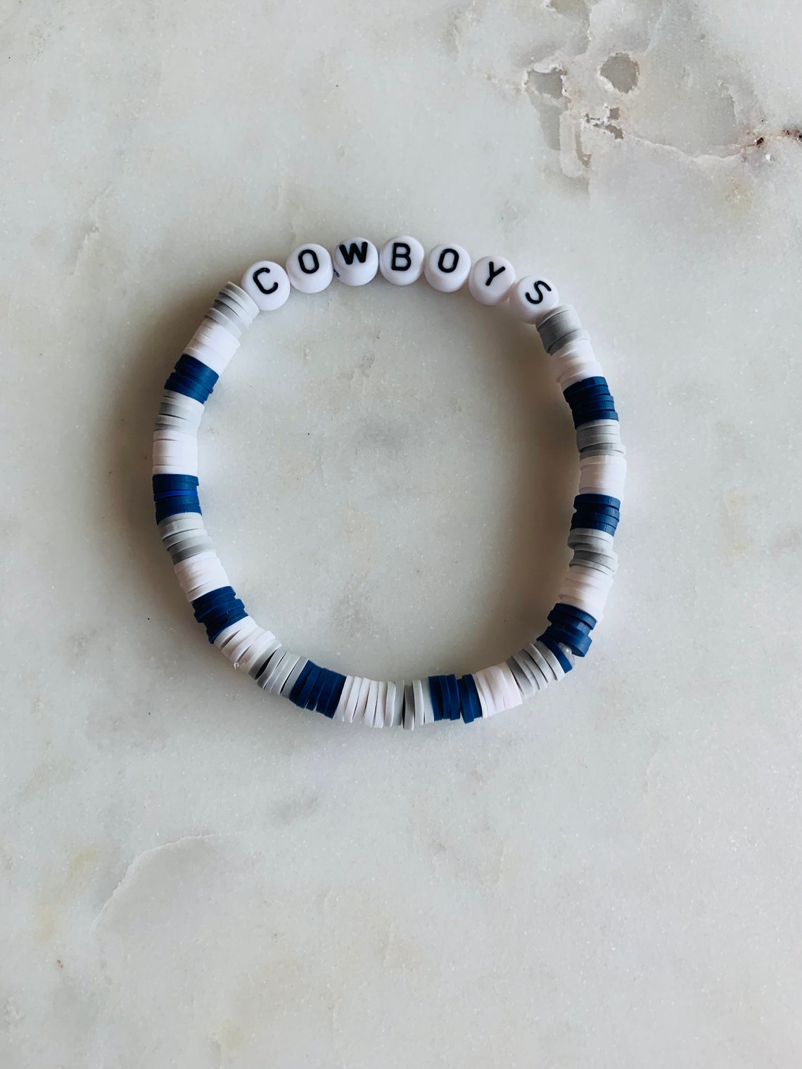 Dallas Cowboy Football Bracelets - Etsy