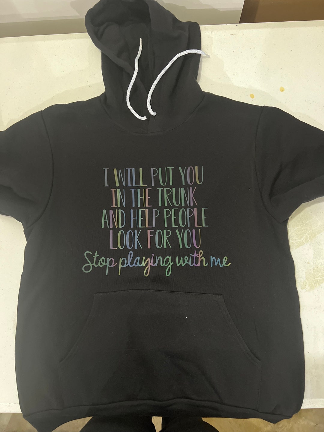 I Will Put You in the Trunk and Help People Look for You, Stop Playing ...