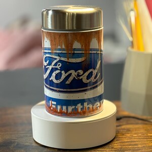 Ford Oil Can 17oz Food Storage Container - Etsy
