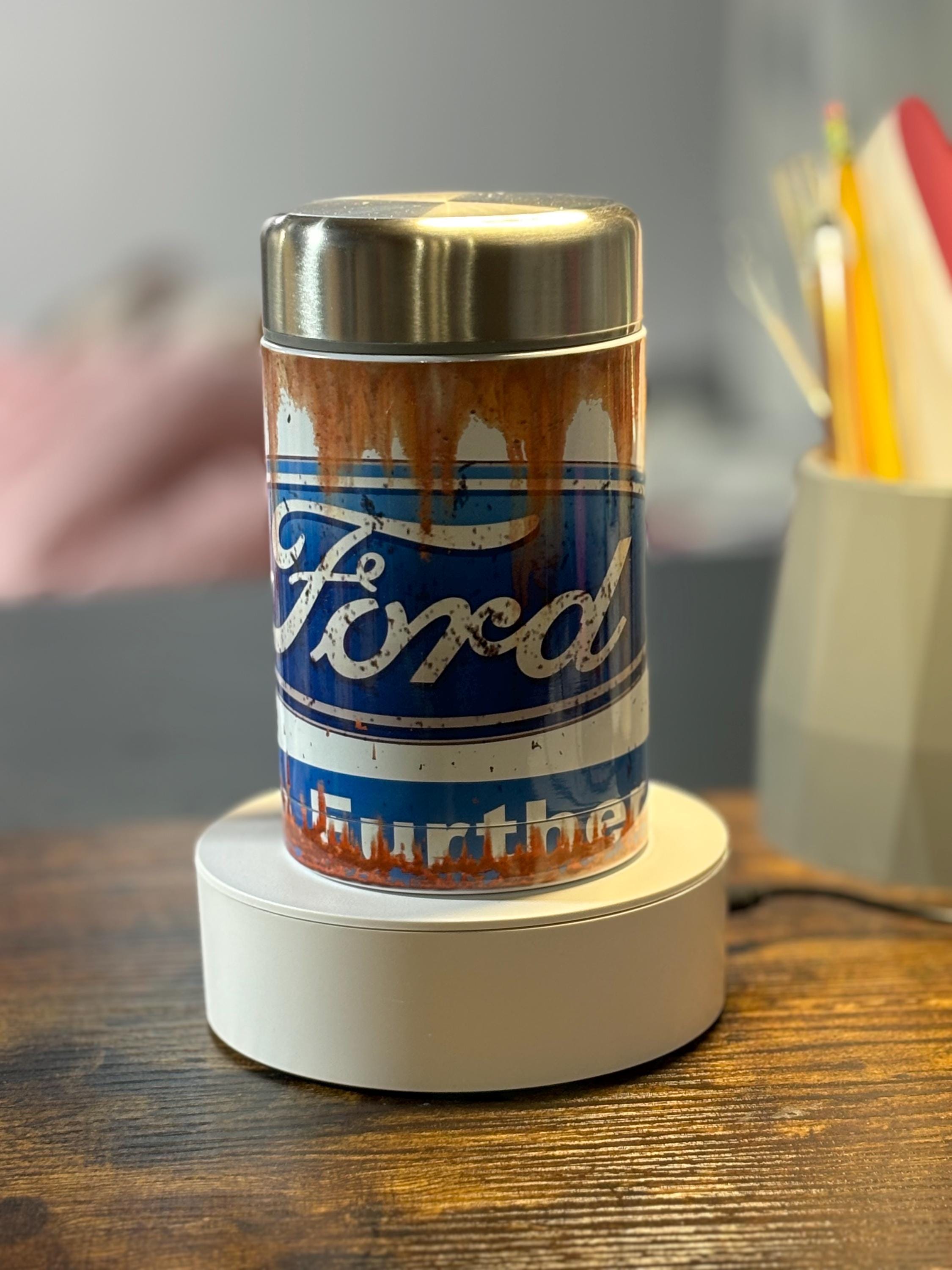 Ford Oil Can 17oz Food Storage Container - Etsy