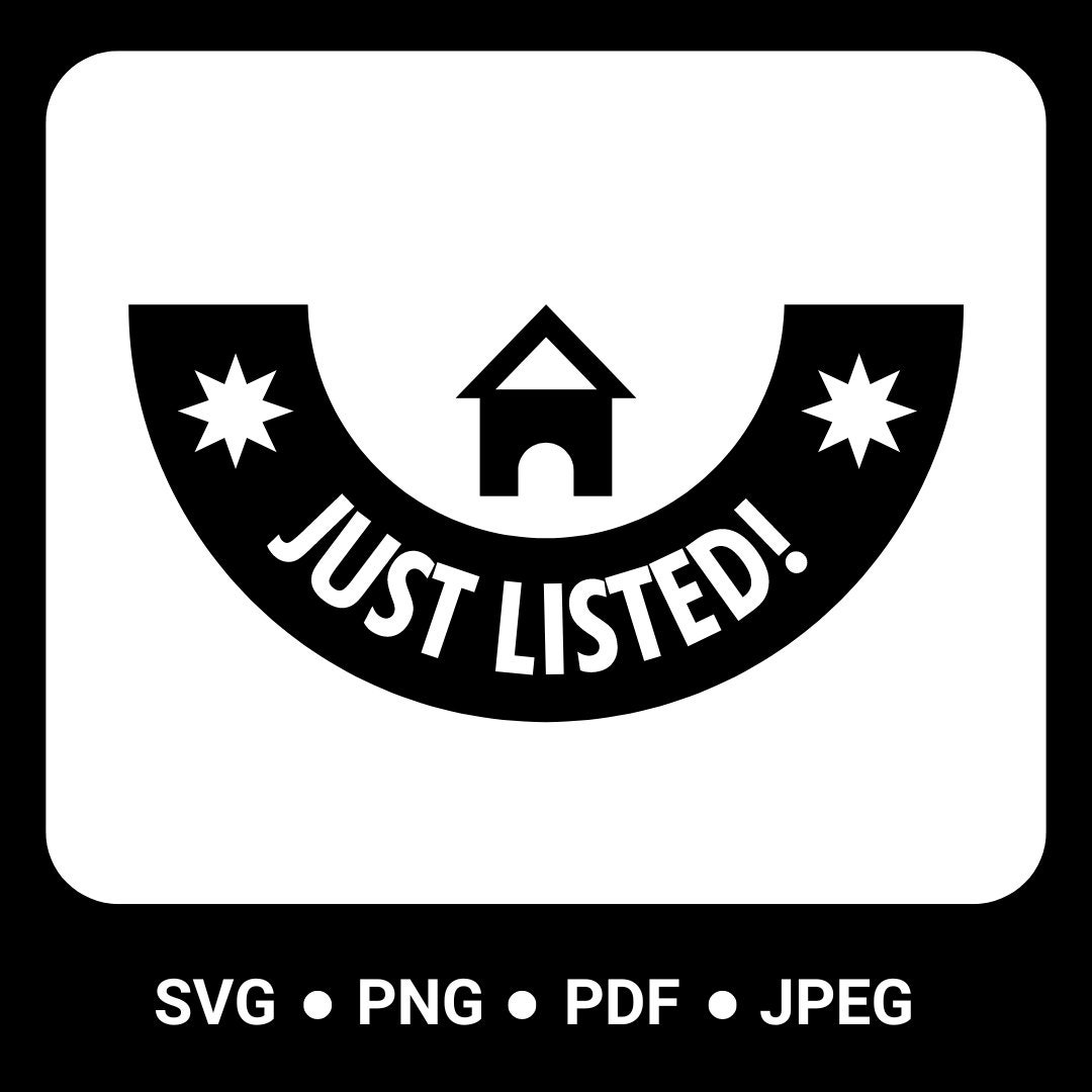 Svg, Png, Listing, Real Estate Svg, Listing Clipart, Listing Png ...