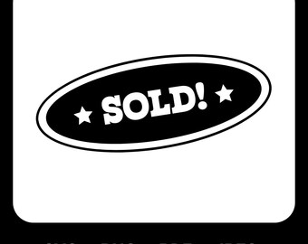 Svg, Png, Just Sold, Sold Sign, Sold Sign for Realtor, Sold SVG, Sold ...