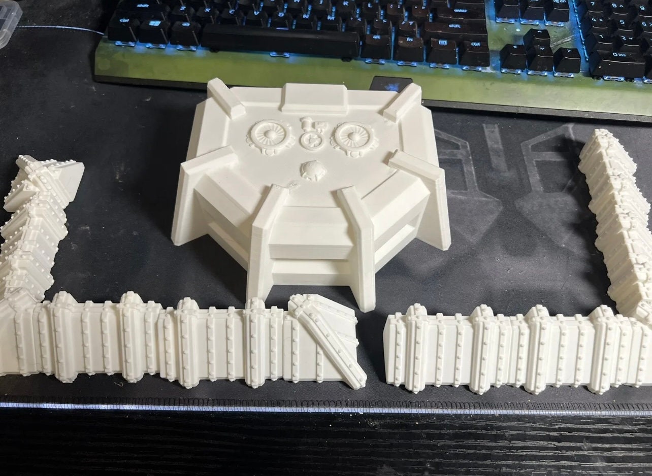 Warhammer 40k Bunker Set - Etsy