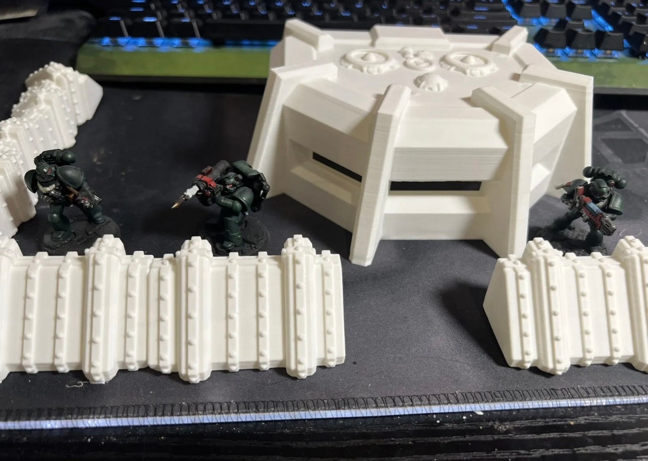 Warhammer 40k Bunker Set - Etsy