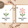 DIY Flower Printable Mother's Day Card, Kids Fingerprint Keepsake ...