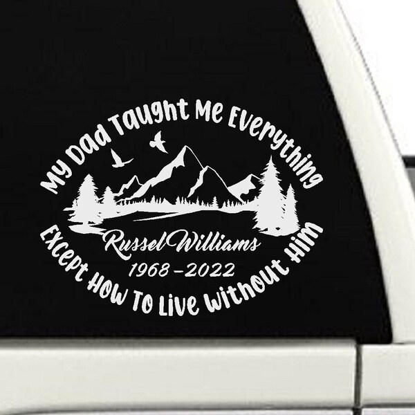 Missing You Car Decal - Etsy