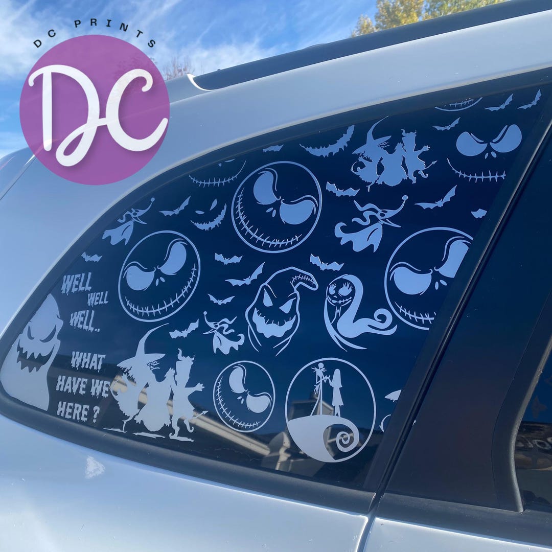 NBC Car Decal, Car Window Decal, Vinyl Decal Sticker, Rear Window Decal ...