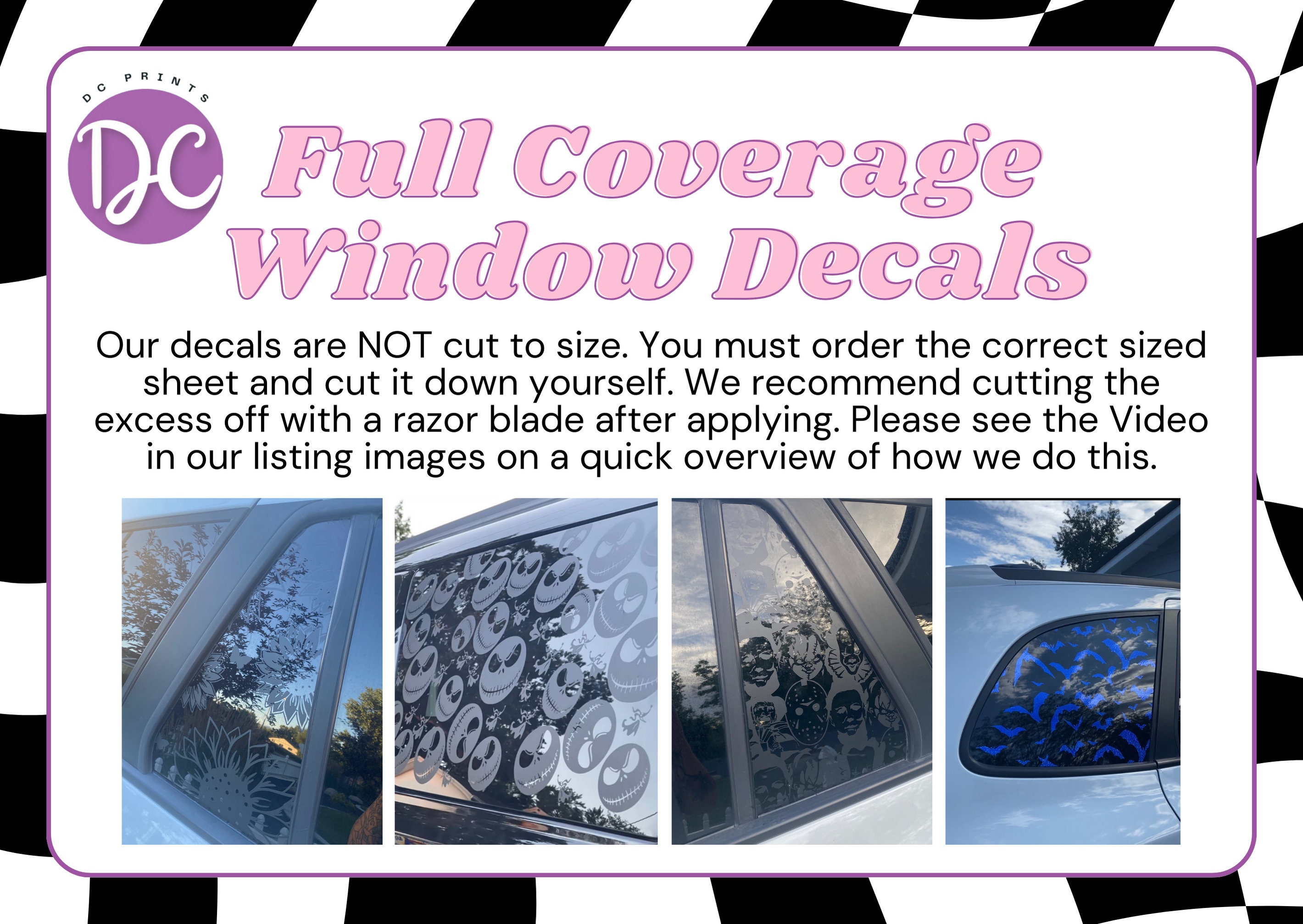 Skull Leopard Print Car Decal, Car Window Decal, Vinyl Decal Sticker ...