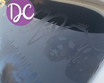 NBC Banner Car Decal, Windshield Banner Decal, Vinyl Decal Sticker, Car ...