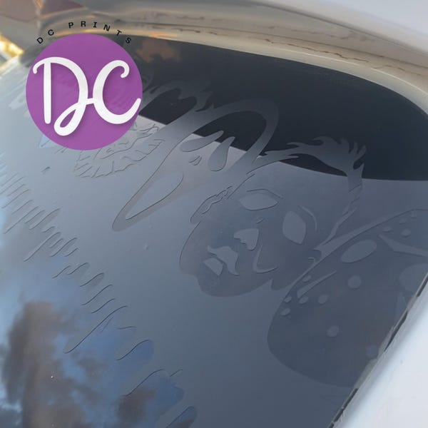 Horror Windshield Decal - Etsy