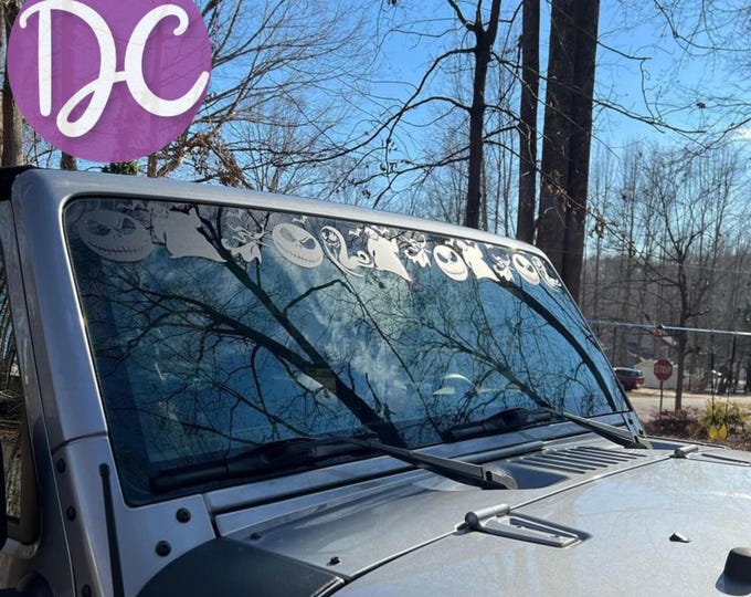 NBC Banner Car Decal, Windshield Banner Decal, Vinyl Decal Sticker, Car ...