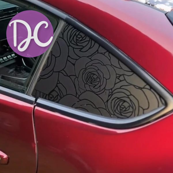 Rose decals - Etsy