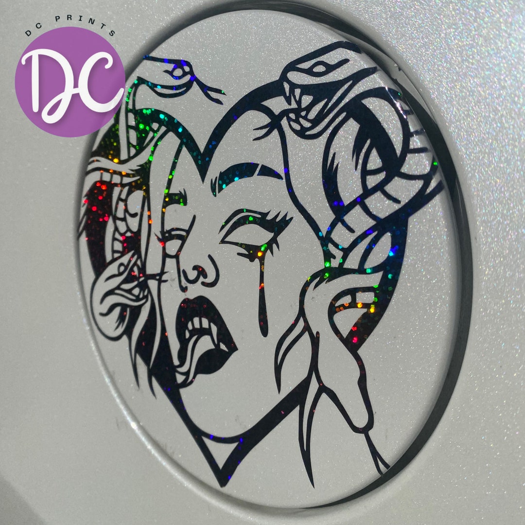 Medusa Car Decal, Car Window Decal, Vinyl Decal Sticker, Car ...