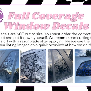 Topography Car Decal, Car Window Decal, Vinyl Decal Sticker, Rear ...