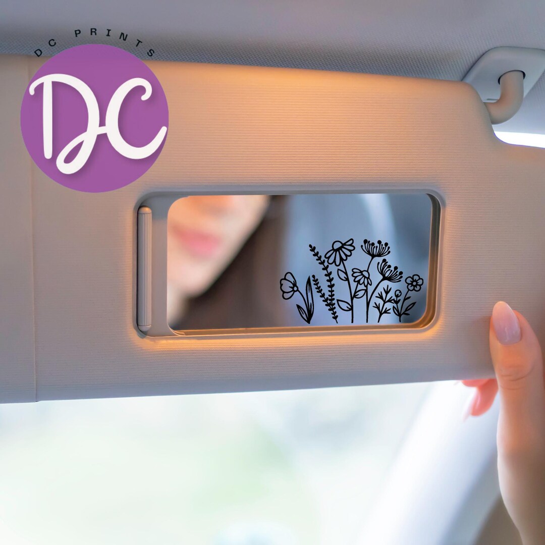 Mini Wildflowers Car Decal: Vinyl Windshield Banner Sticker - Etsy
