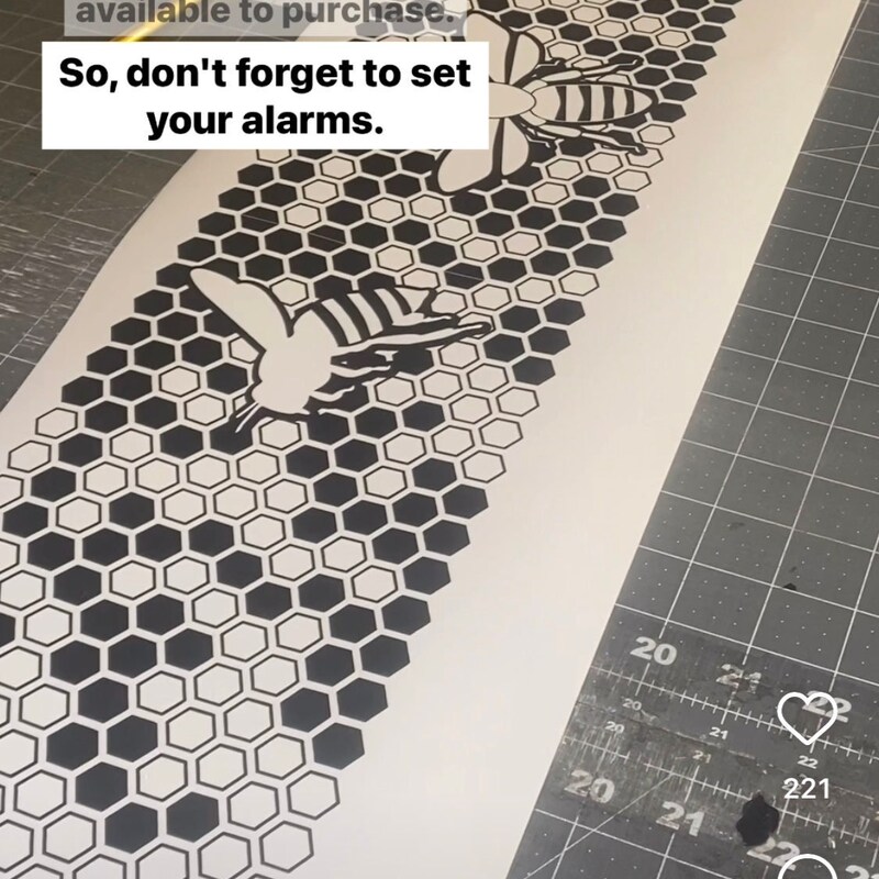 Honeycomb Car Decal - Etsy