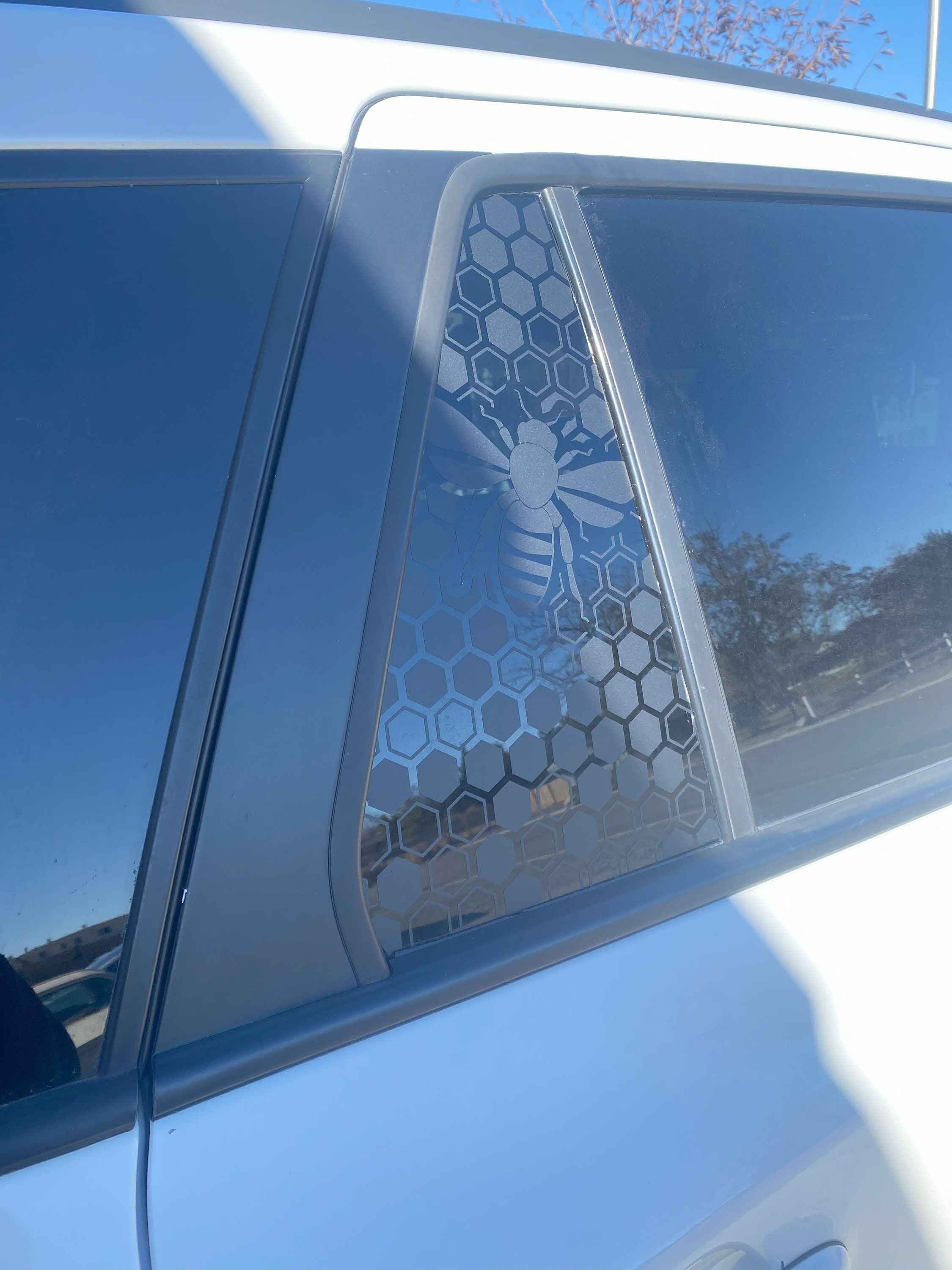 Honeycomb Car Decal Car Window Decal Vinyl Decal Sticker - Etsy