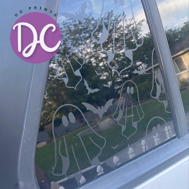 Halloween Window Decal - Etsy