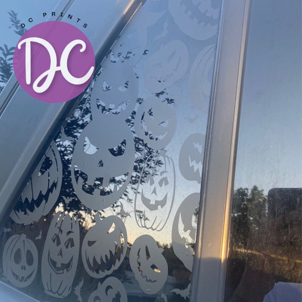 Halloween Window Decal - Etsy