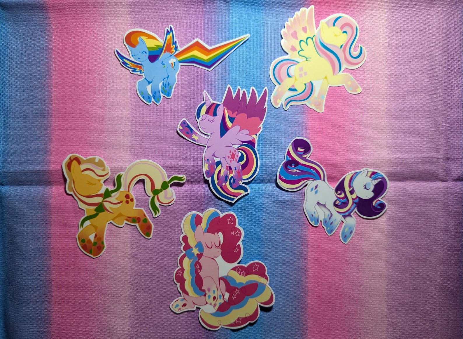 My Little Pony - G4 Rainbowfied Stickers - Etsy