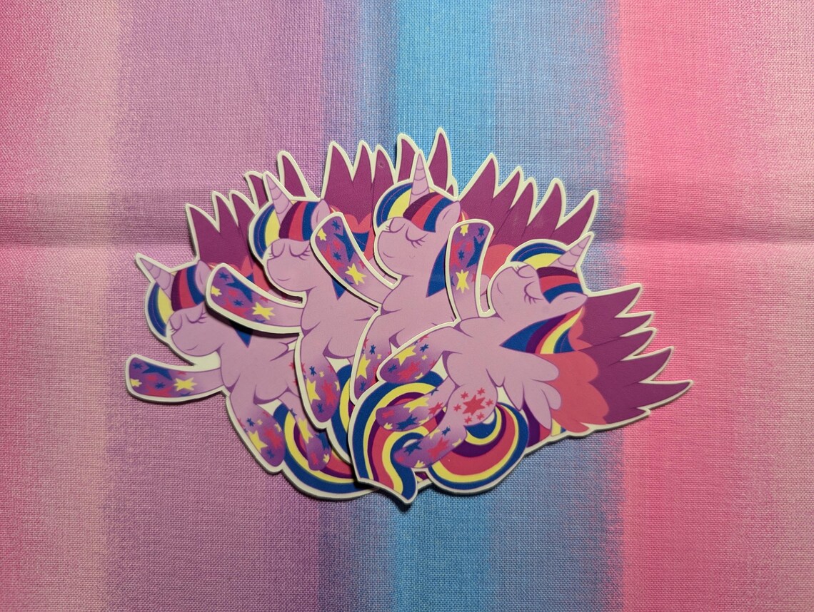 My Little Pony - G4 Rainbowfied Stickers - Etsy