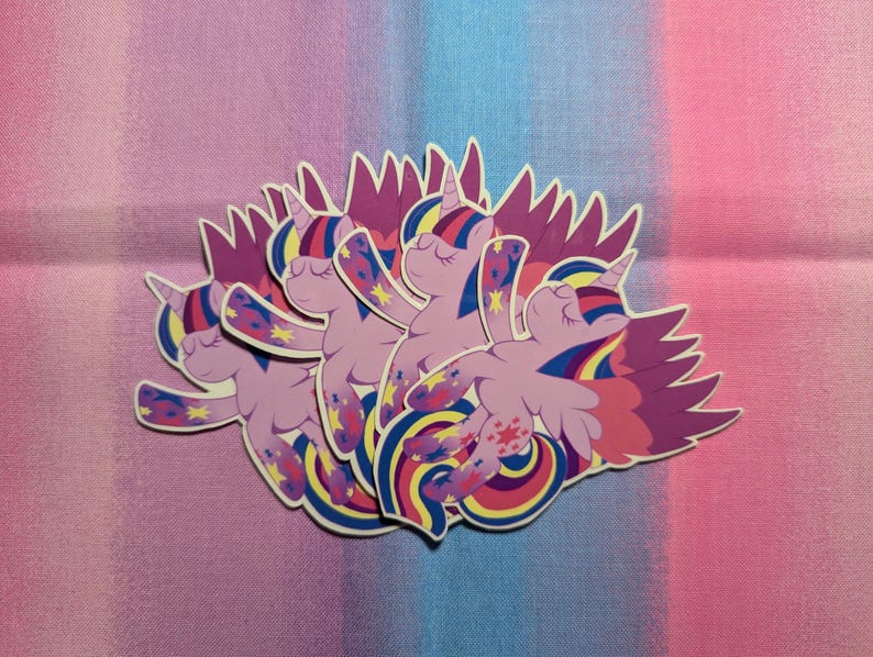 My Little Pony G4 Rainbowfied Stickers - Etsy